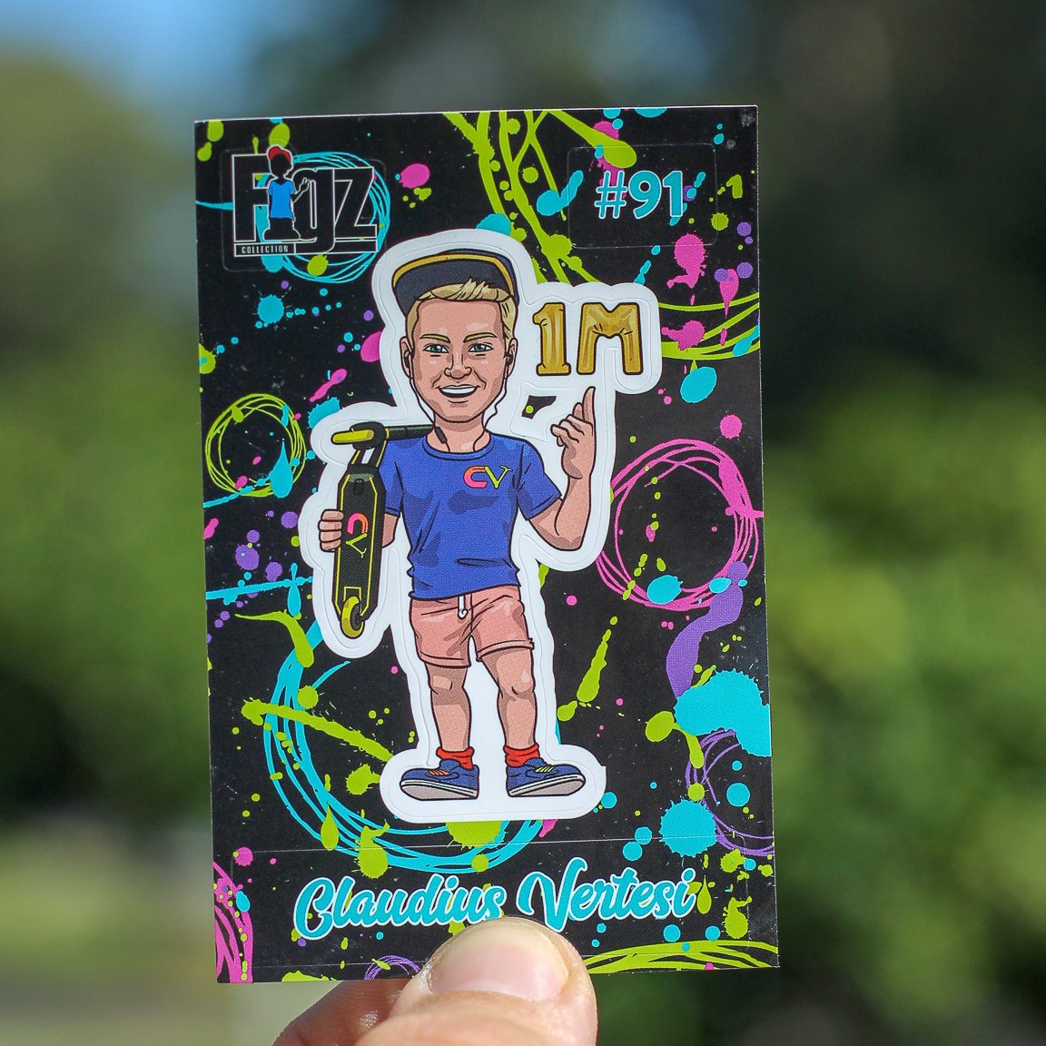 Figz Stickers and Collectible | OddStash Freestyle Scooter Shop ...